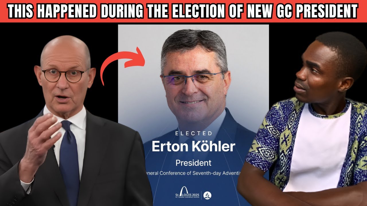 New General Conference president elect - Pastor Erton Kholer - YouTube