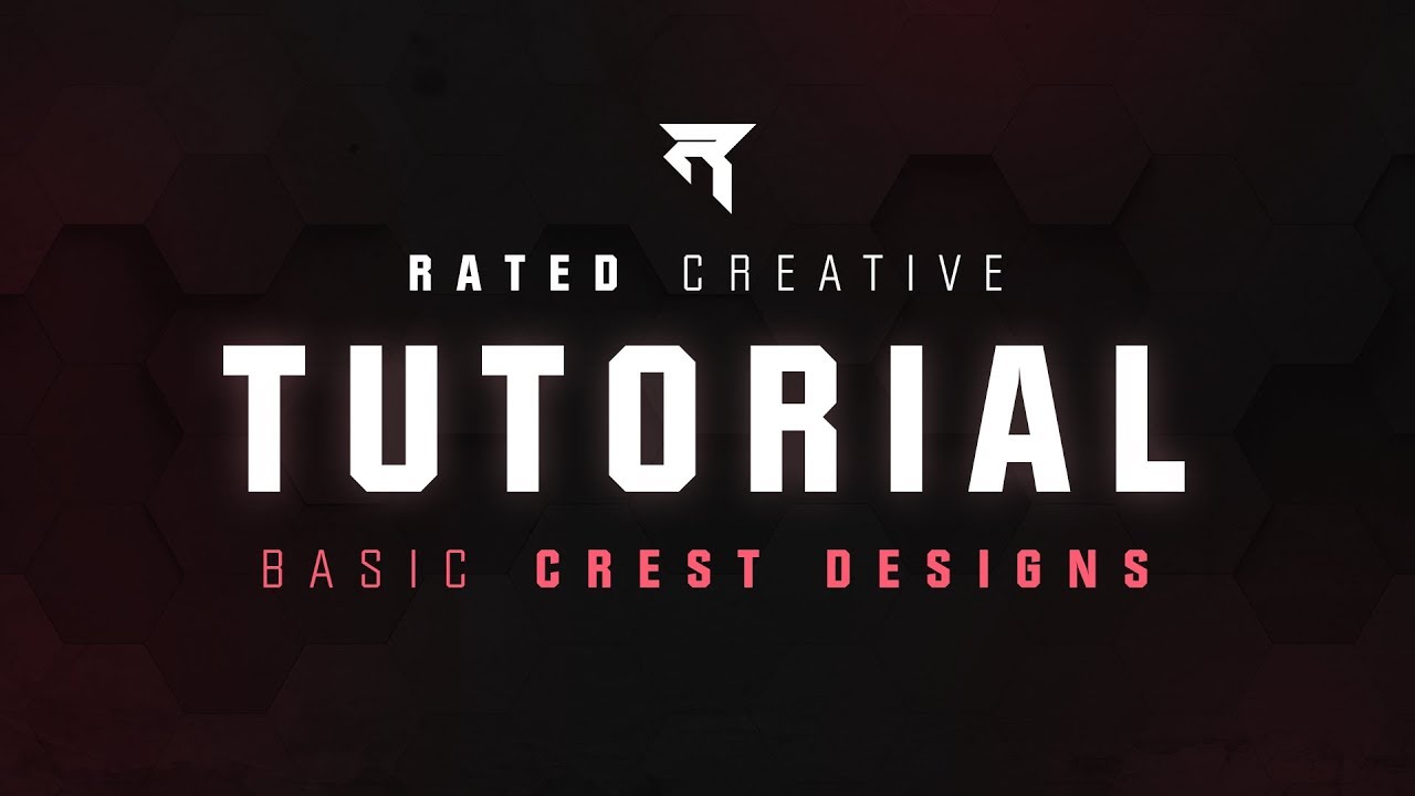 Tutorial - How to make Crest Designs in Adobe Illustrator - YouTube