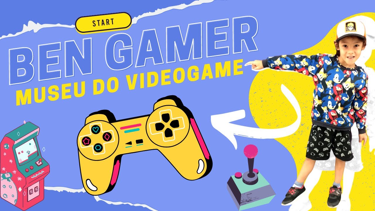 BEN GAMER Explora o Incrível Museu do Videogame em São Paulo! - YouTube