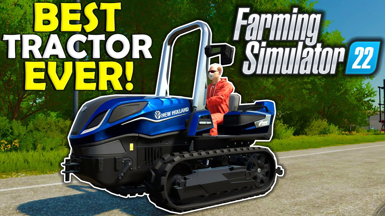Tiny Tracked Tractor IS AWESOME! - Lets Play Farming Simulator 22 ...