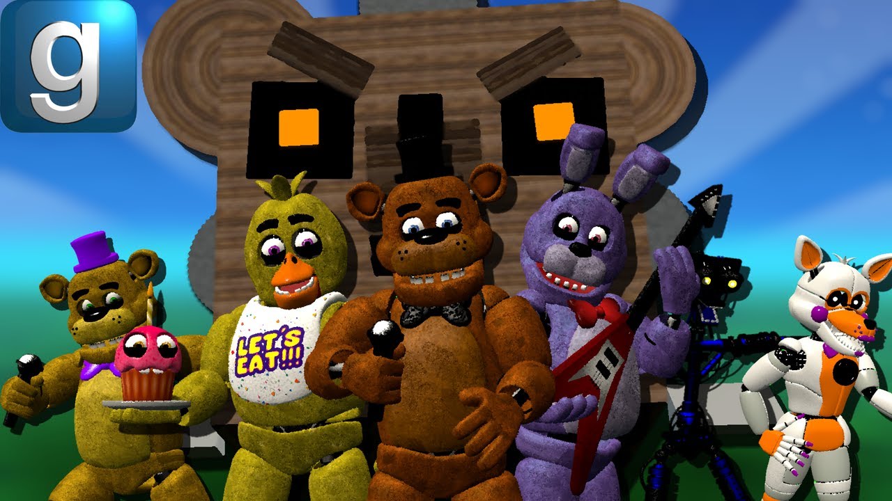 Gmod Fnaf | Fnaf World Roleplay! [Part 1] - YouTube