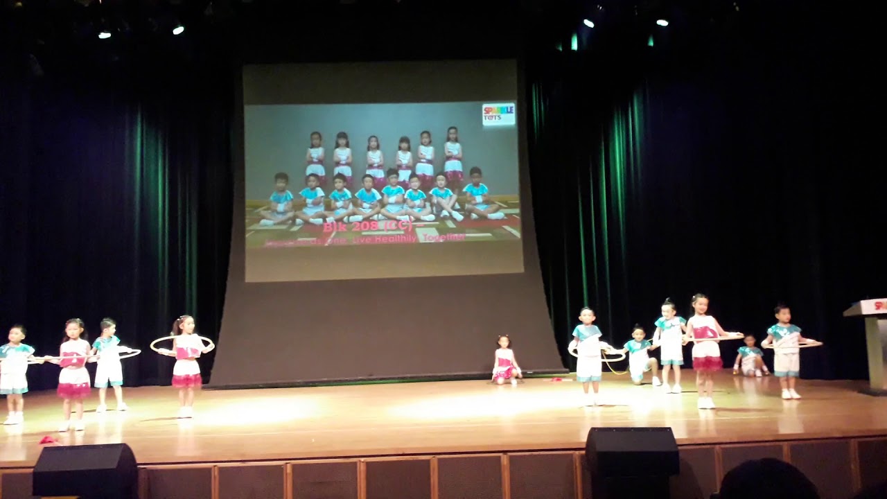 PCF SPARKLETOTS BBE Graduation performance by blk 208 - YouTube