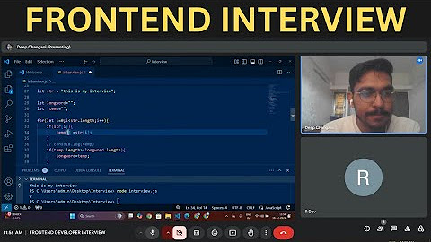 FRESHERS Frontend Interviews - YouTube