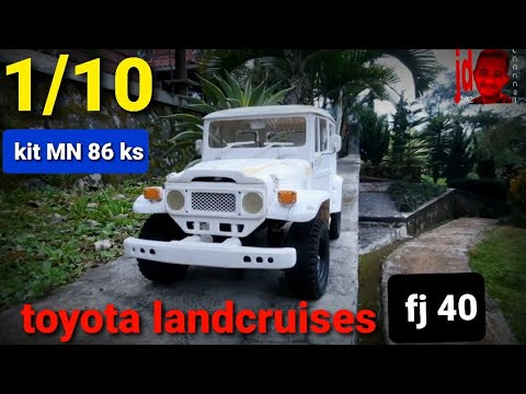 BODY RC LANDCRUISER FJ 40 FULL PVC | KIT MN 86KS | HANDMADE - YouTube