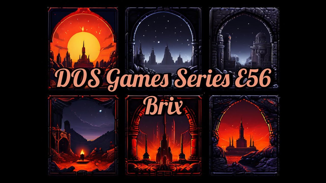 DOS Games Series E56: Brix - YouTube