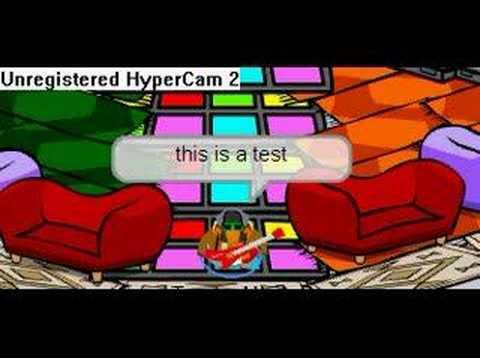 Hypercam Test for Club Penguin - YouTube