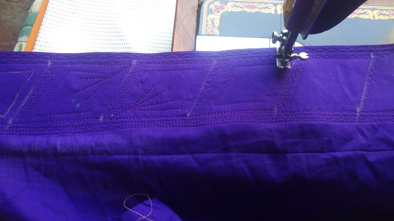 simple or beautiful mohri design/poncha design/latest mohri design ...