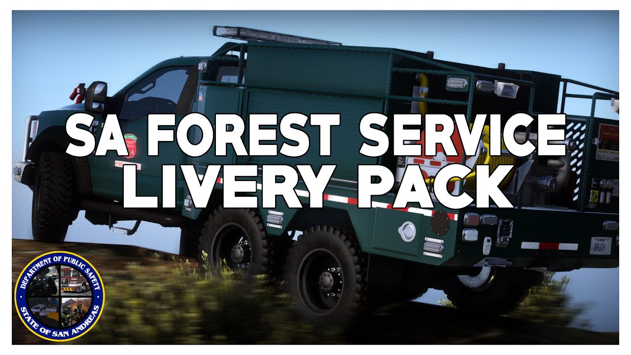 San Andreas Forest Service | GTA5 Livery Showcase - YouTube