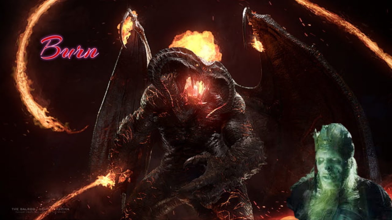 Aragorn's Army of the dead burning to Balrog ! | LotR BFME2 RotWK v2.02 ...