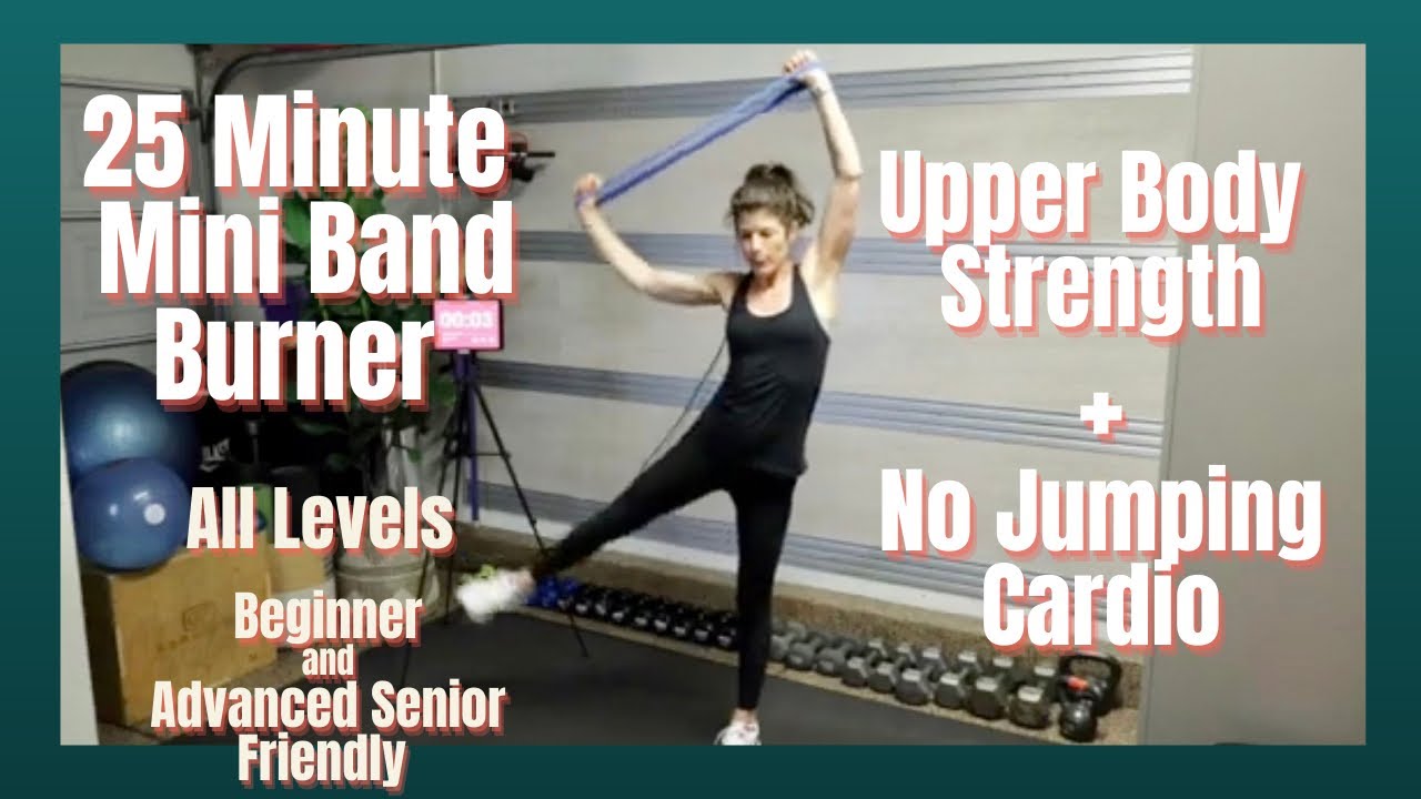 Move Monday! 25 minute Upper Body Mini Band and Low Impact Cardio All ...