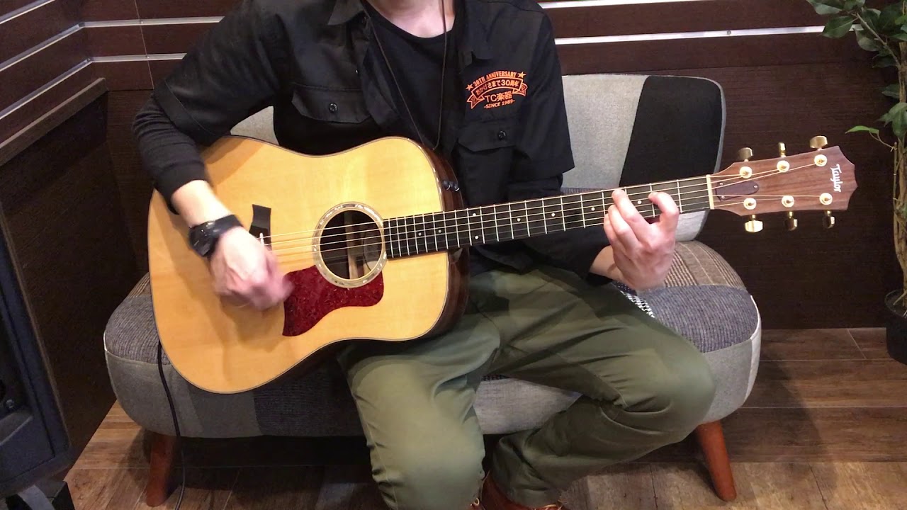 Taylor 710e JPN-LTD 【82806】 - YouTube