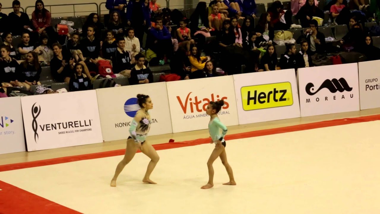 Acrobatic Gymnastics Qualifying Maia WP Junior Dynamic GCP - YouTube