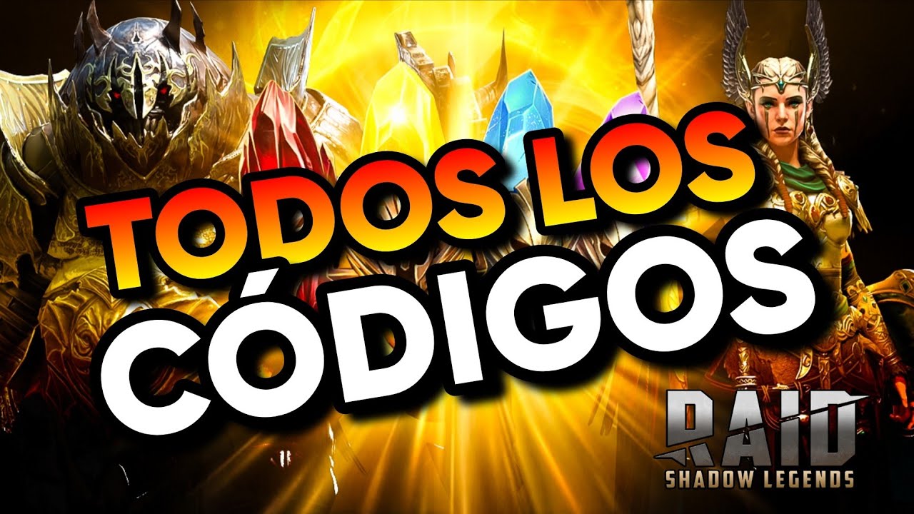 🚨TODOS los CÓDIGOS ACTIVOS RAID SHADOW LEGENDS RECOMPENSAS GRATIS ...