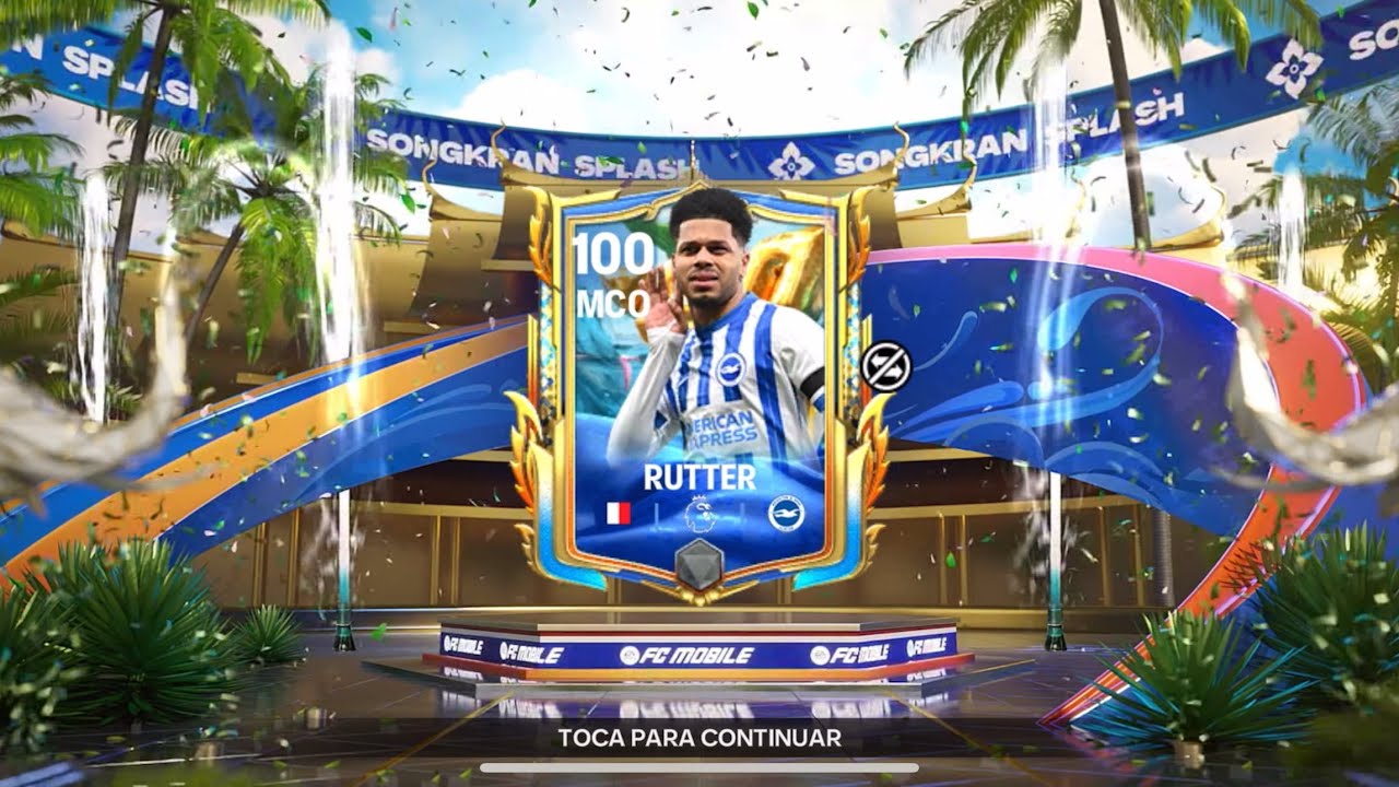 FC Mobile Songkran Splash Walkout Animation - YouTube