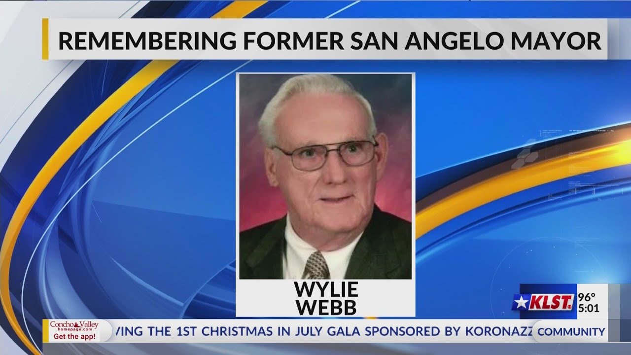 Remembering former San Angelo Mayor Wylie Webb - YouTube