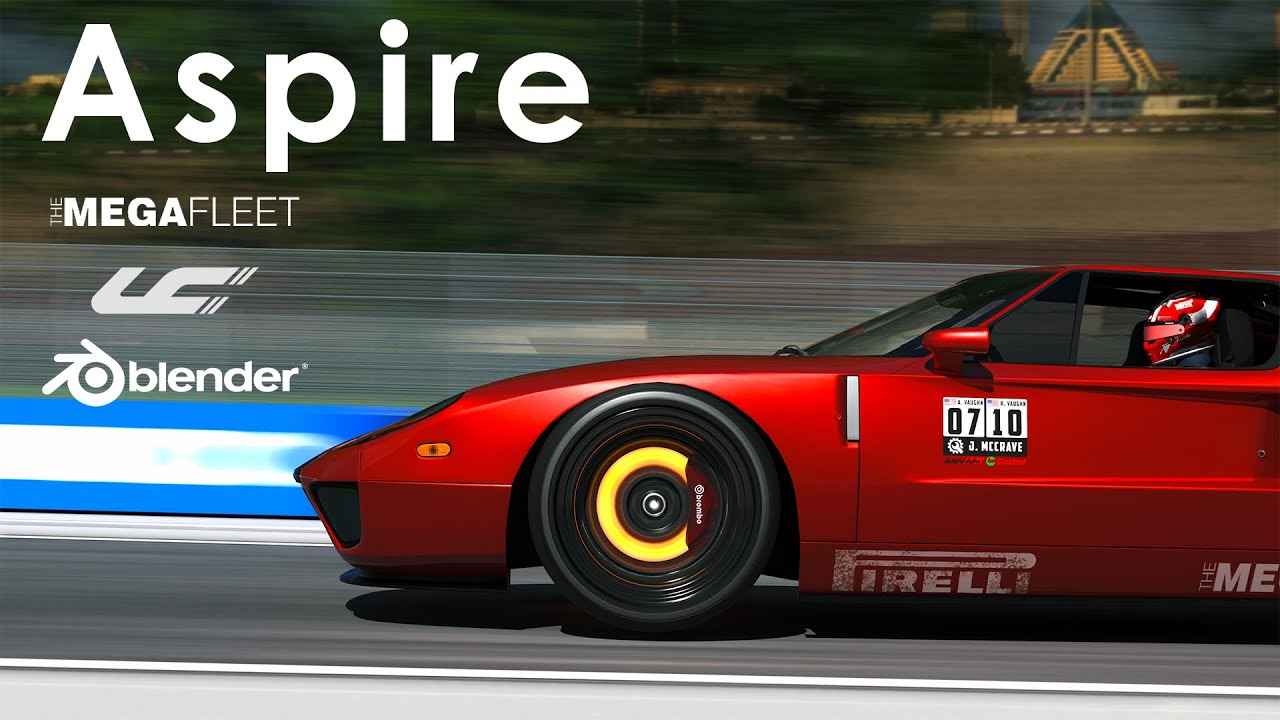 The MEGA Fleet Animation Contest 2024 - Aspire Ford GT - YouTube
