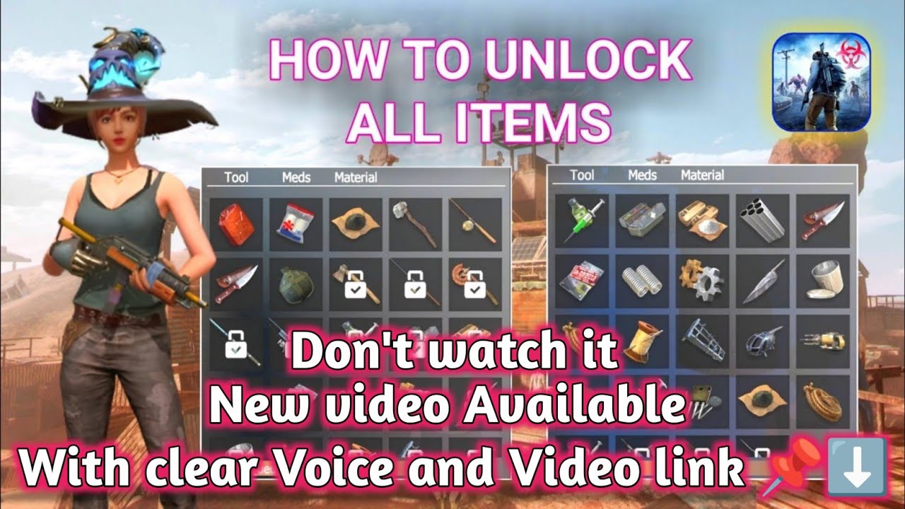 how to unlock items all items / last day rules survival | tips and ...