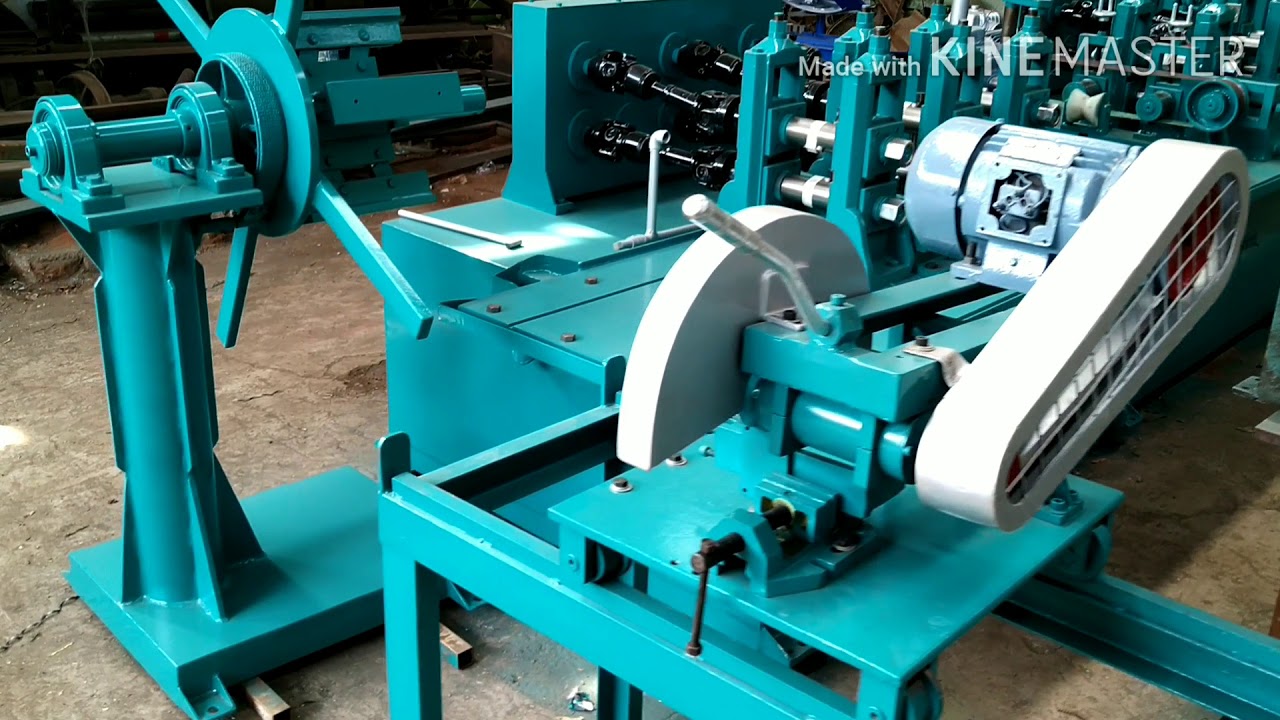 Tube mill jaydeep engineers - YouTube