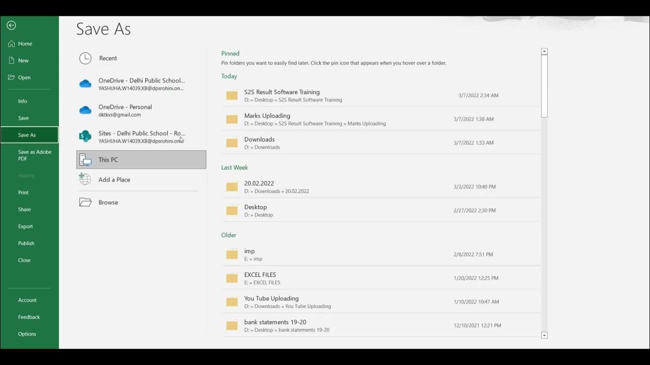 S2S Result Software: How to prepare excel sheet for marks uploading - YouTube