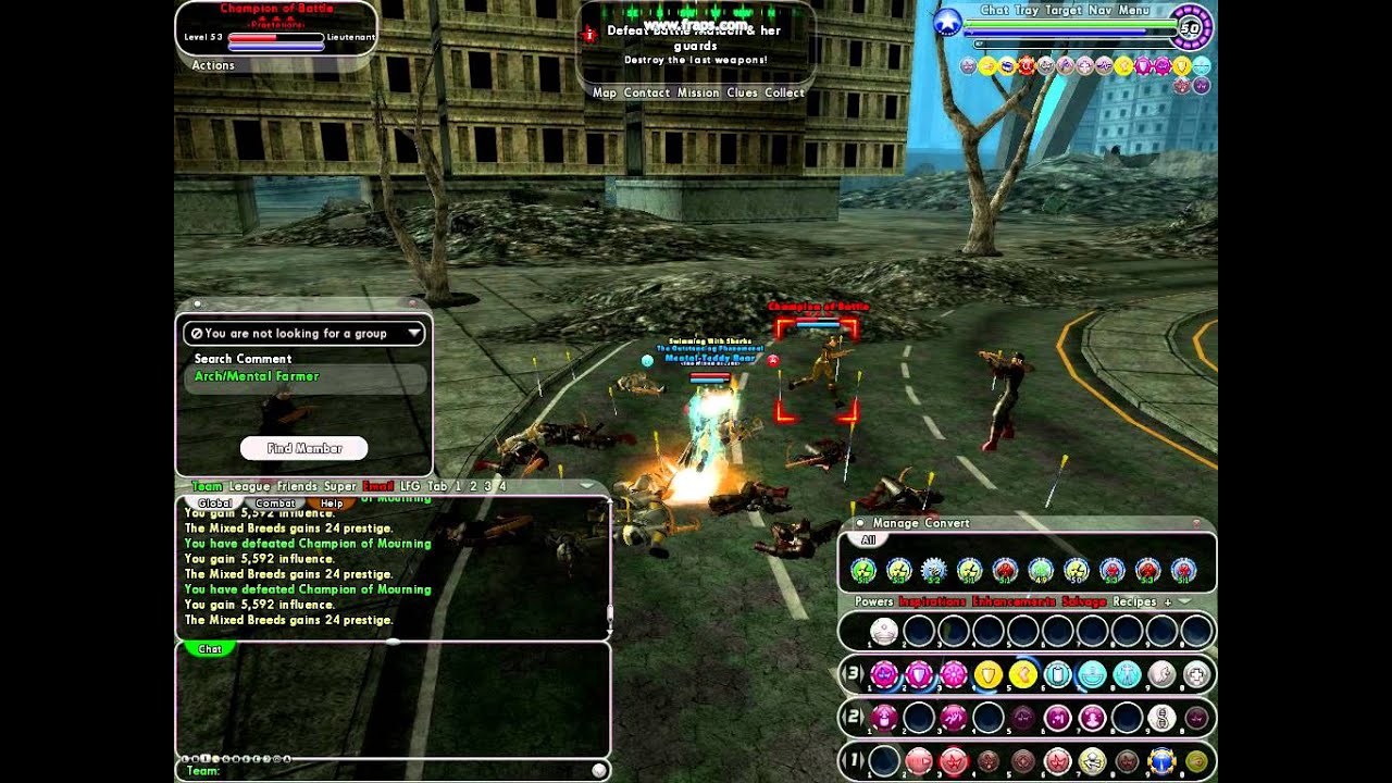 Archery/Mental Blaster Farming - CoH - YouTube