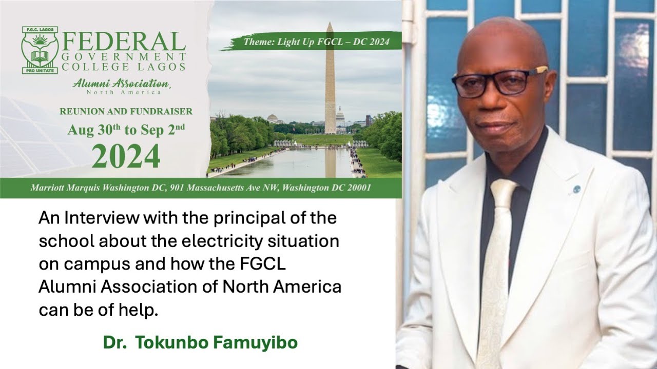 An Interview with Dr. Tokunbo Famuyibo, principal of Federal Government ...