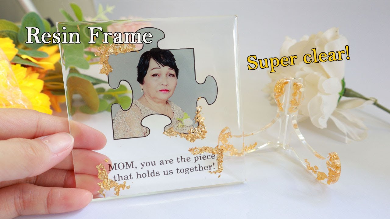 Resin Photo frame for Beginners | DIY Mother's Day Gift Ideas | Super ...