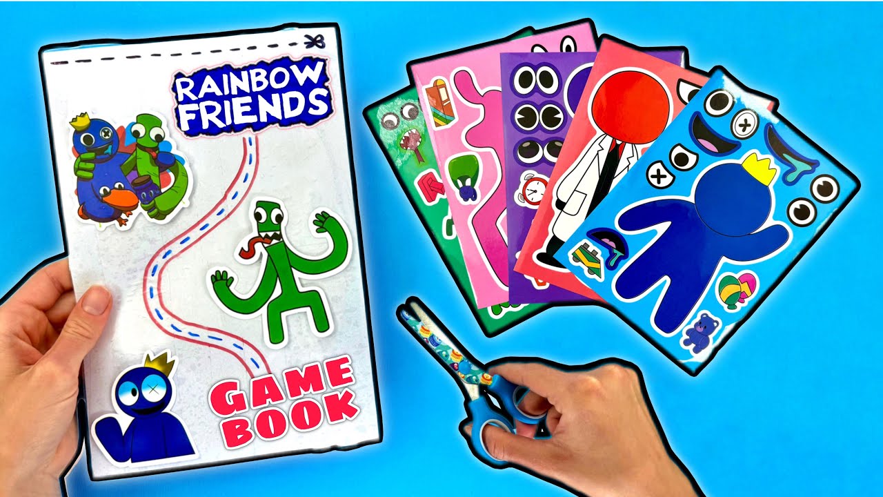 Solving Amazing Paper Craft Puzzles with All Rainbow Friends Heroes by ...