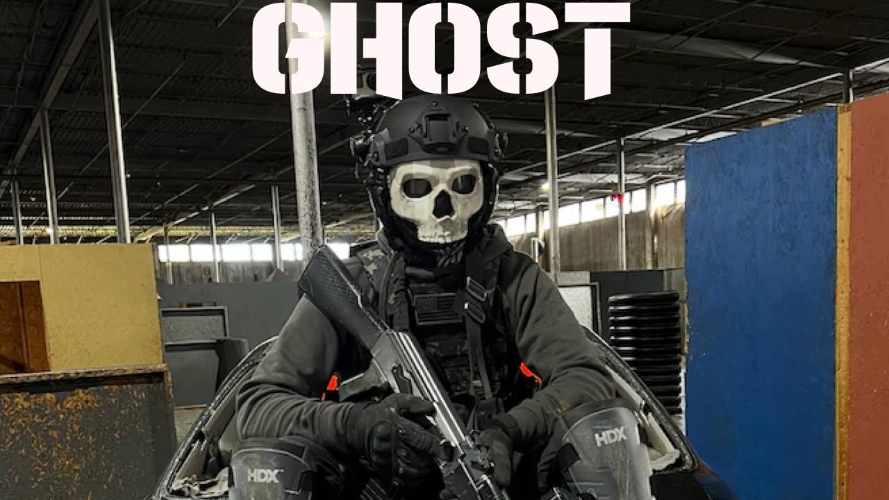 I Played As Ghost In Airsoft - YouTube