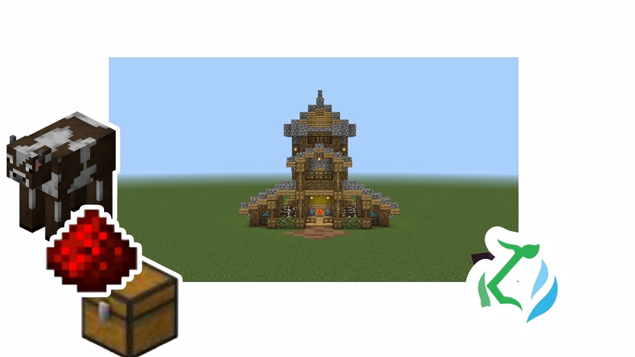 Aesthetic Cow Farm - Finishing The Farm with Redstone | Minecraft ...