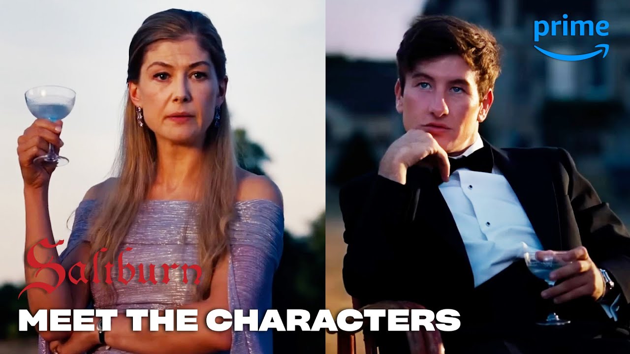 Meet the Characters | Saltburn | Prime Video - YouTube
