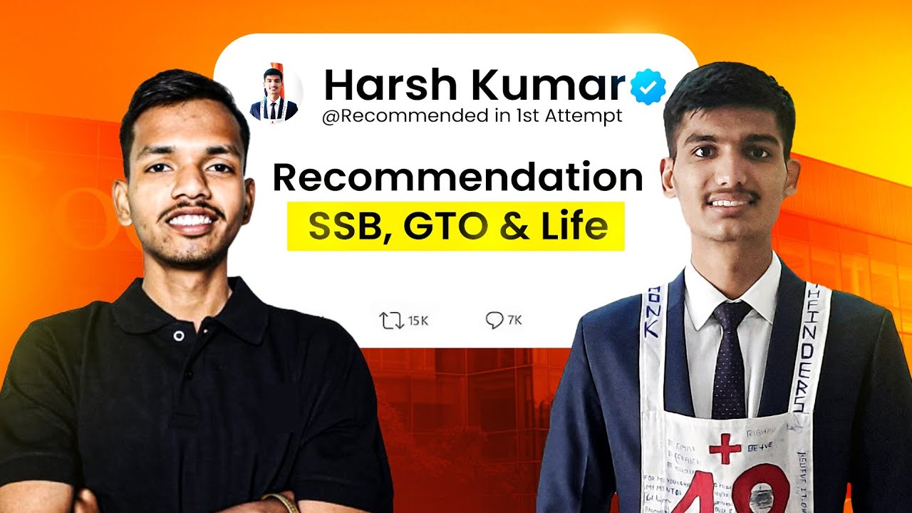 Recommendation, SSB, GTOs ft. Harsh Kumar A.I.R - 428 | Guided Path - YouTube