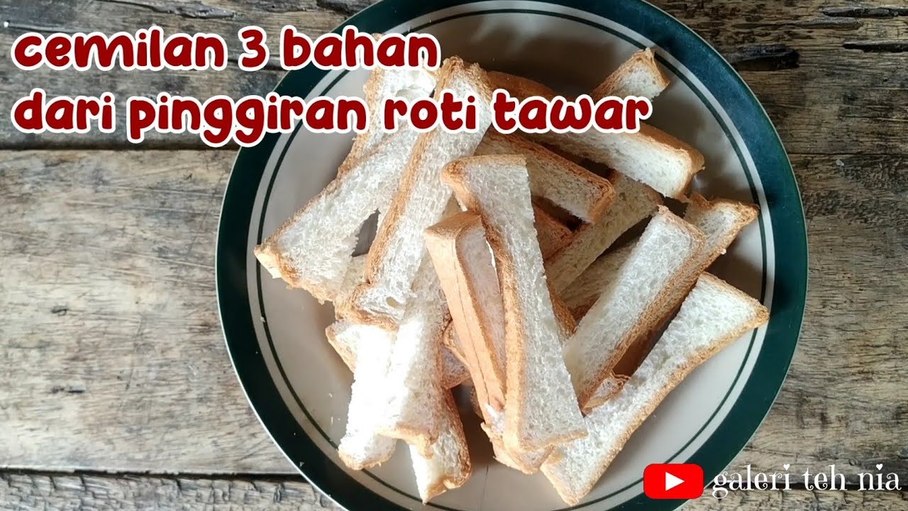 Punya pinggiran roti tawar coba deh dibikin ini,pasti laris manis ...