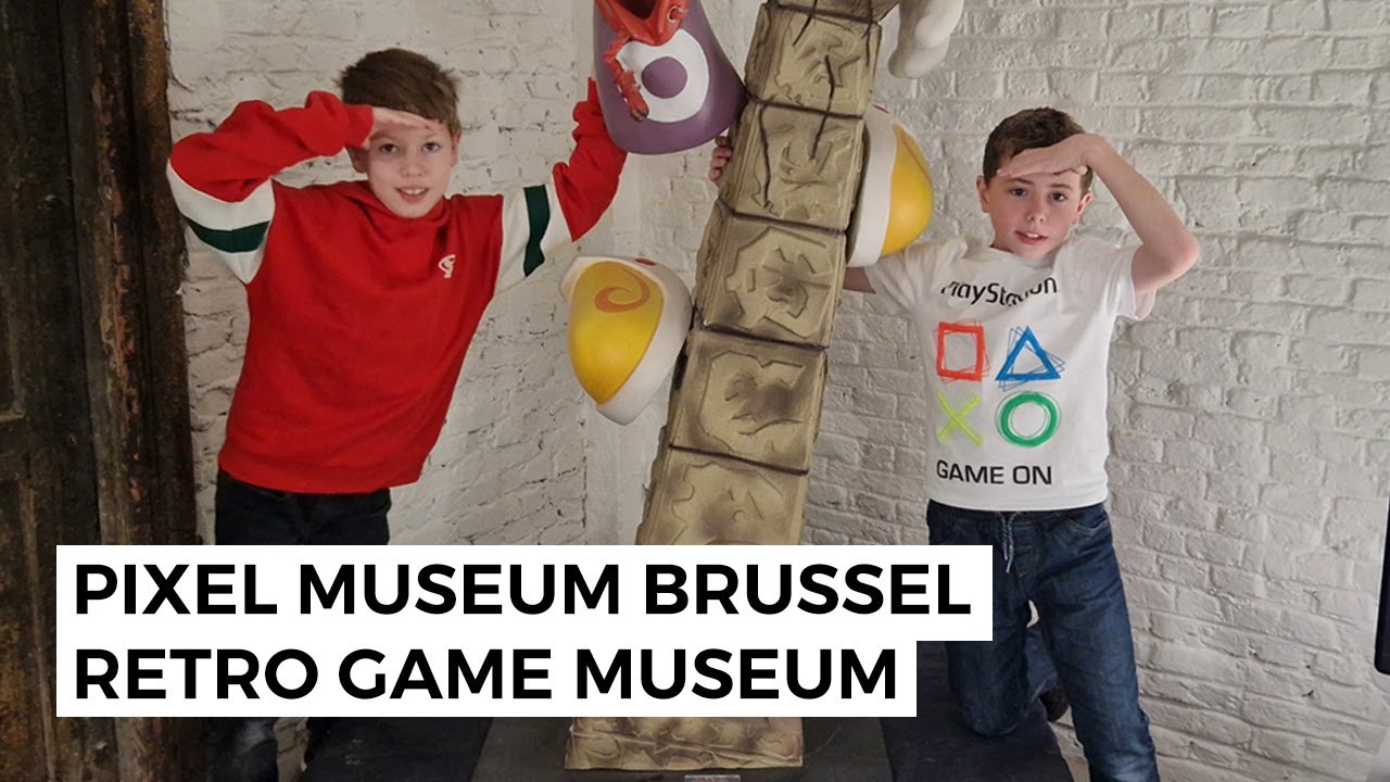 Visit Pixel Museum Brussels, a retro Video Game Museum - YouTube