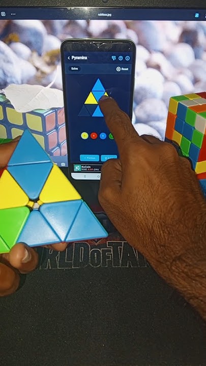 Pyramix Rubiks Cube #shortfeed - YouTube