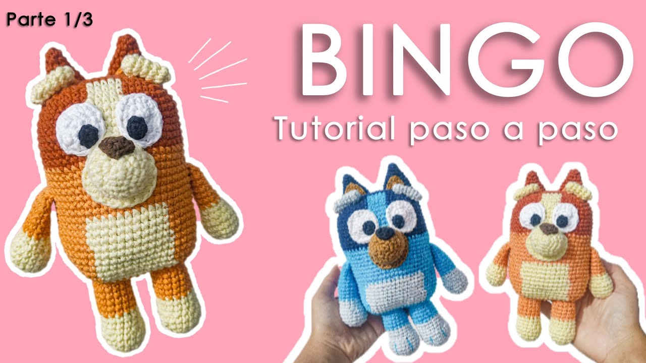 Bingo // amigurumi a Crochet - PASO A PASO desde 0 ((tutorial)) parte 1 ...