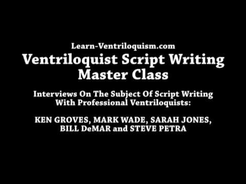 Ventriloquist Script Writing - Two - YouTube