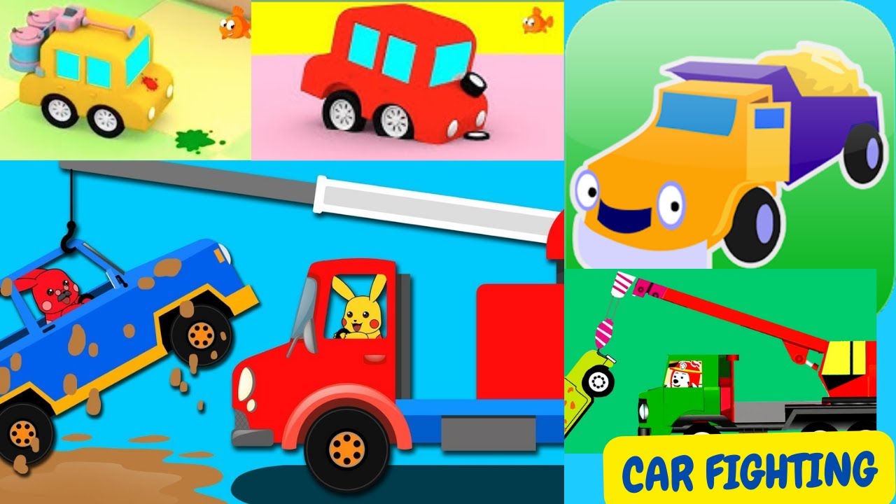 Cars town,kids fun,cars town - YouTube