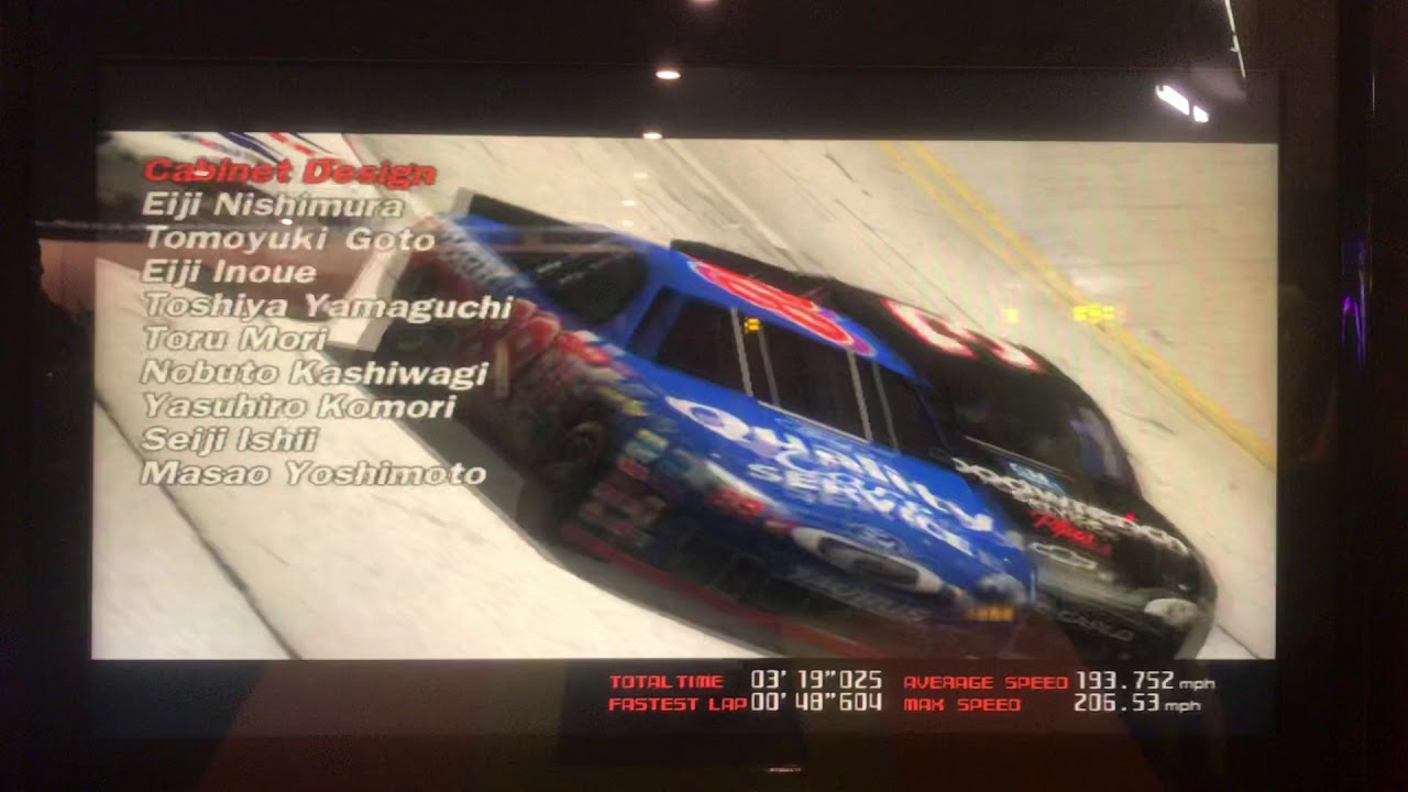 NASCAR Arcade - credits and replay (Talladega) - YouTube