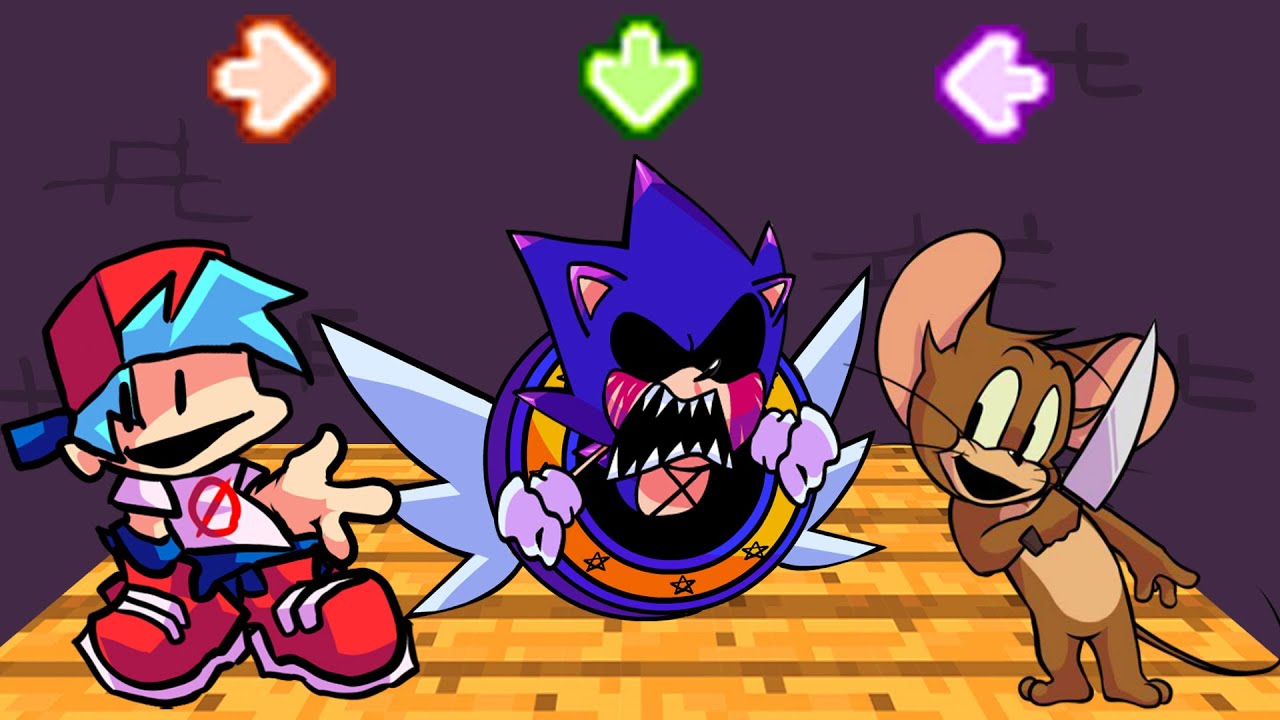 FNF Character Test | Gameplay VS My Playground | VS Jerry (Tom & Jerry ...