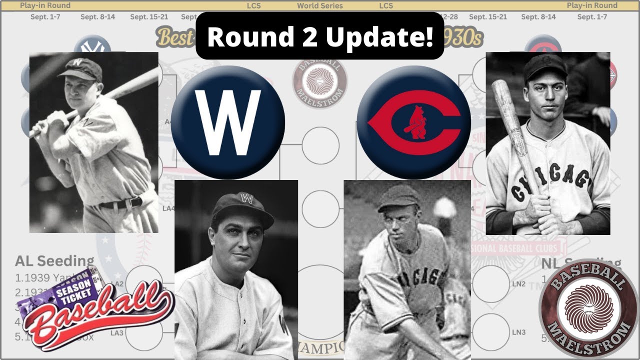 Season Ticket Baseball Best of the 1930s Tournament - Round 2 - YouTube