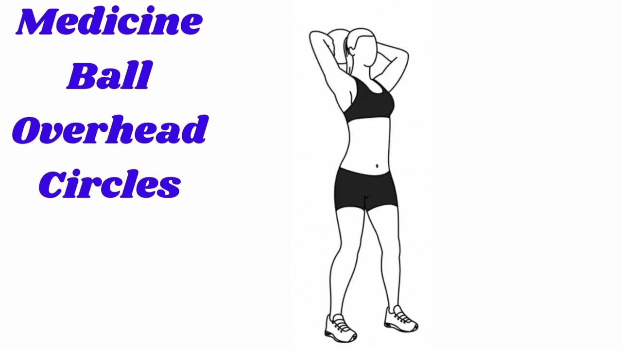 Medicine Ball Overhead Circles | Lose Weight | Exercises To Lose Belly ...