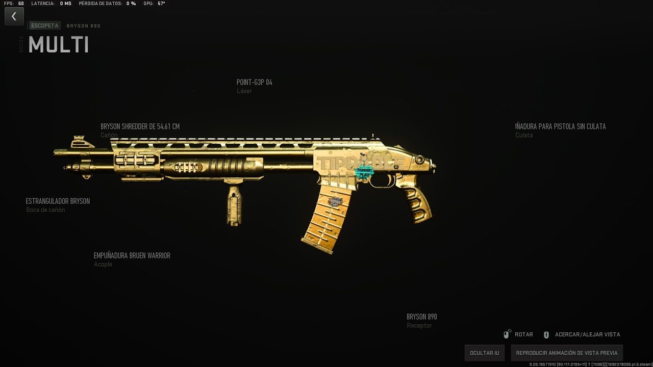 BRYSON 890 Dorada 56/77 | COD: Modern Warfare II #107 - YouTube