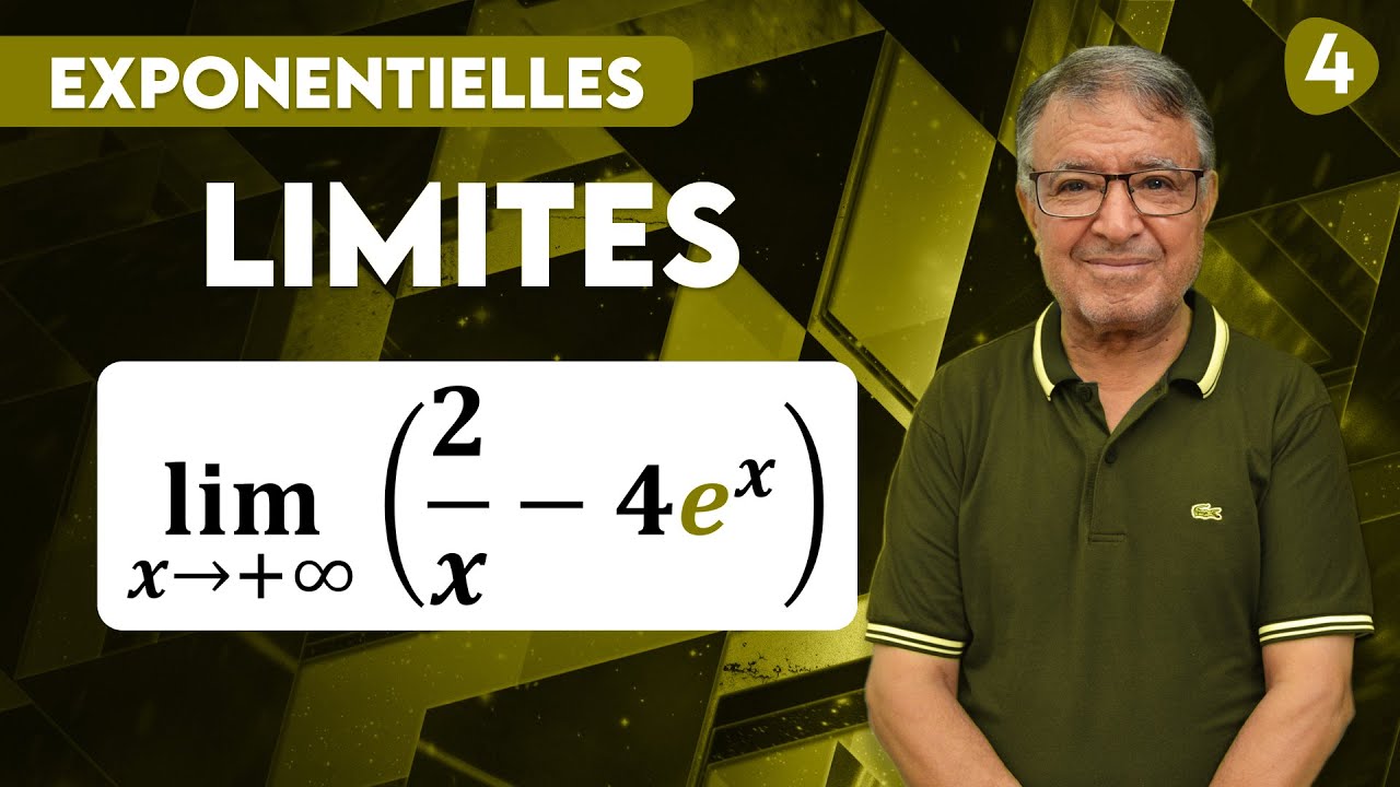 Fonctions Exponentielles - Limites - Ex 4 #BAC #Terminale - YouTube