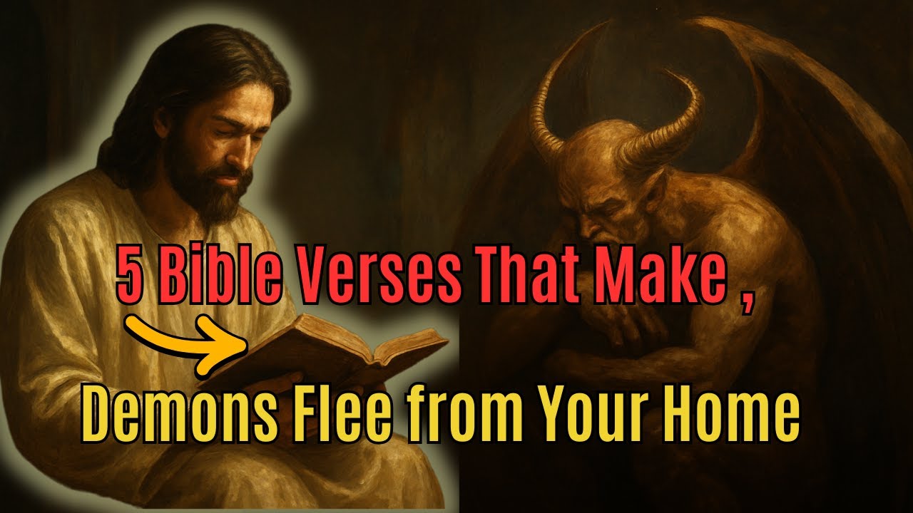 5 Bible Verses That Make the Devil Flee | Use Them with Faith! - YouTube
