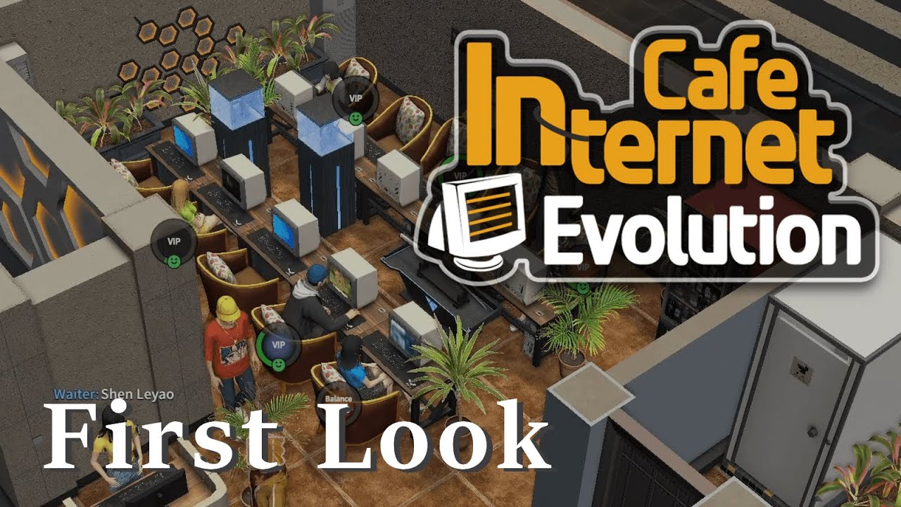 Opening The Coolest Internet Cafe In Town! [Internet Cafe Evolution] - YouTube