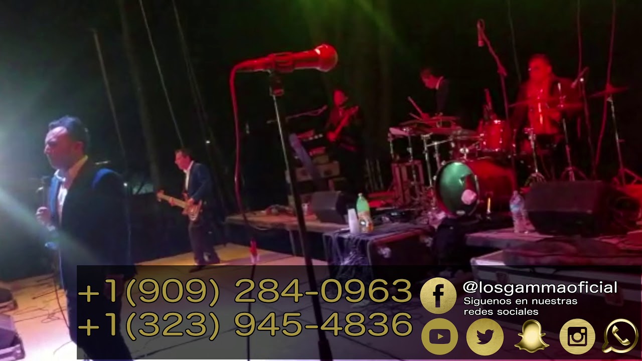 Pasillos Vacios - Los Gamma En Vivo - YouTube