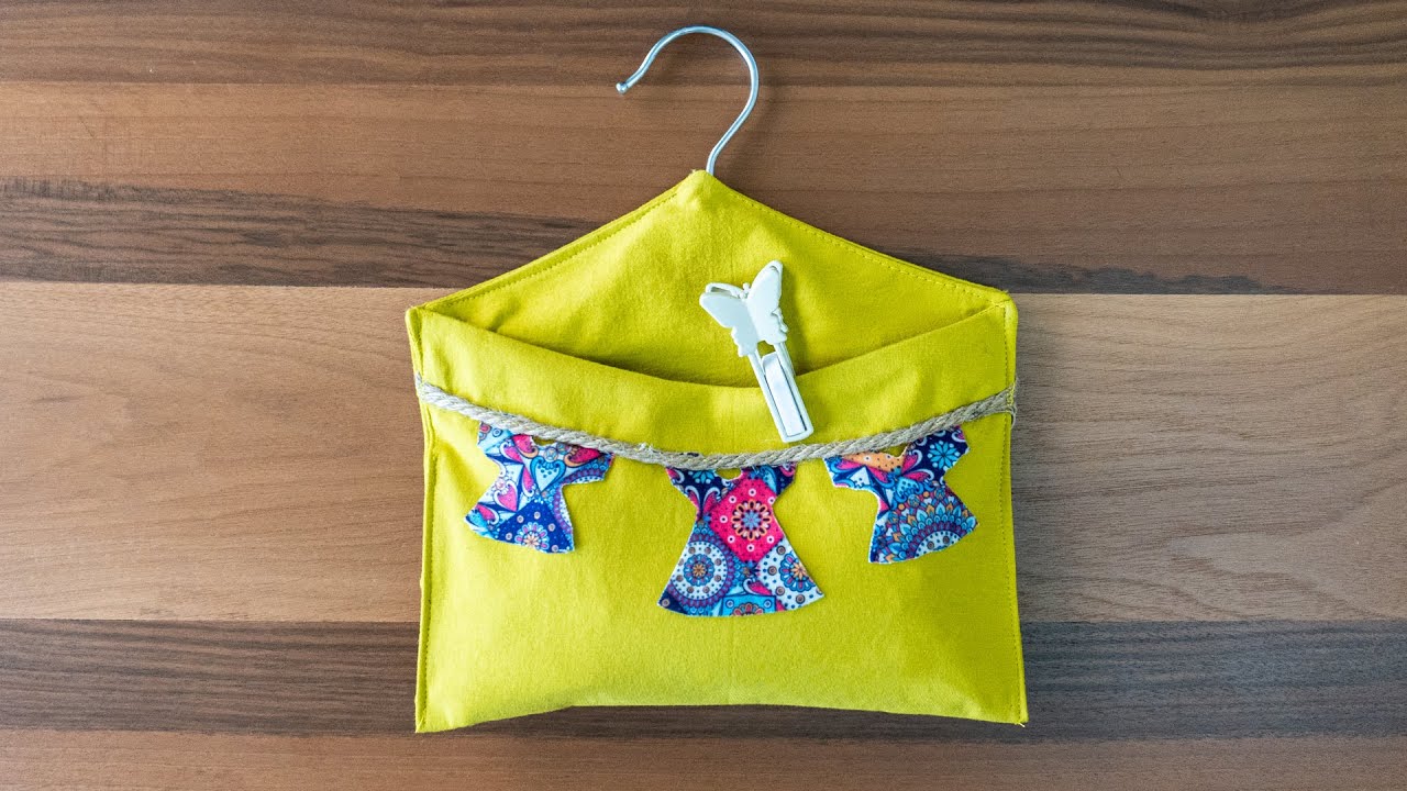 ⭐ Clothes Pin Pouch sewing tutorial ⭐ - YouTube
