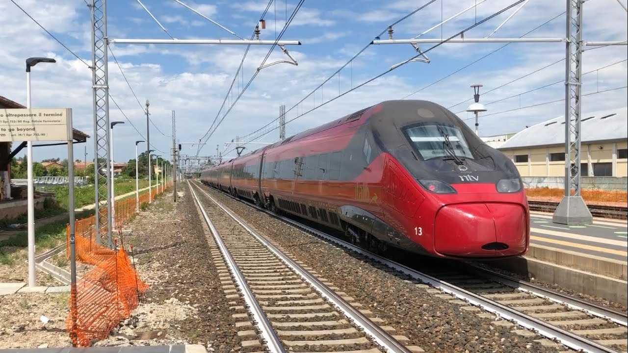 ITALO RITORNA NELLE MARCHE: CORSE PROVA PER L’ETR675.13 EVO DA BOLOGNA ...