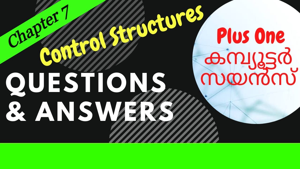QUESTIONS & ANSWERS || Chapter 7-Control Statements || Explained in ...