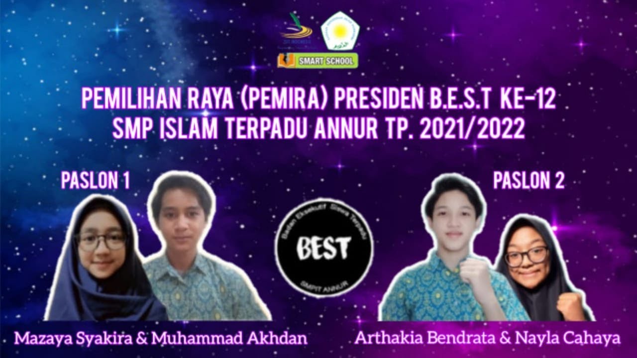 SANGAT MENGEJUTKAN!!! Hasil PEMIRA Presiden BEST SMPIT ANNUR ke-12 ...